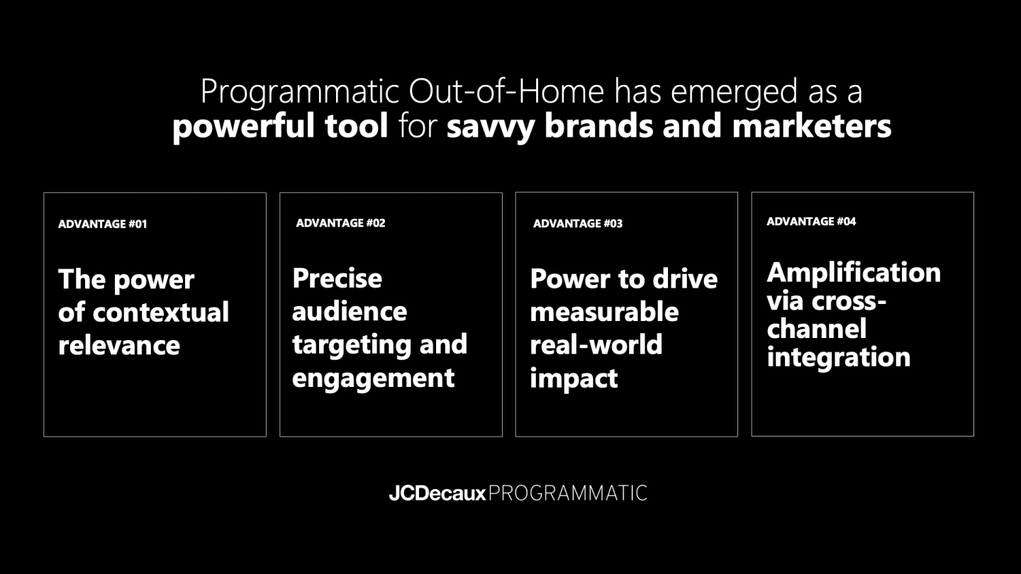 The Definitive Guide to Programmatic Out-of-Home Success | JCDecaux ... The Definitive Guide to Programmatic Out-of-Home Success | JCDecaux ...